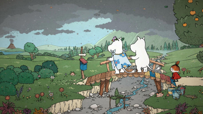 Moomin and Little My's flood-filled adventure! 'Moomin: Midsummer ...