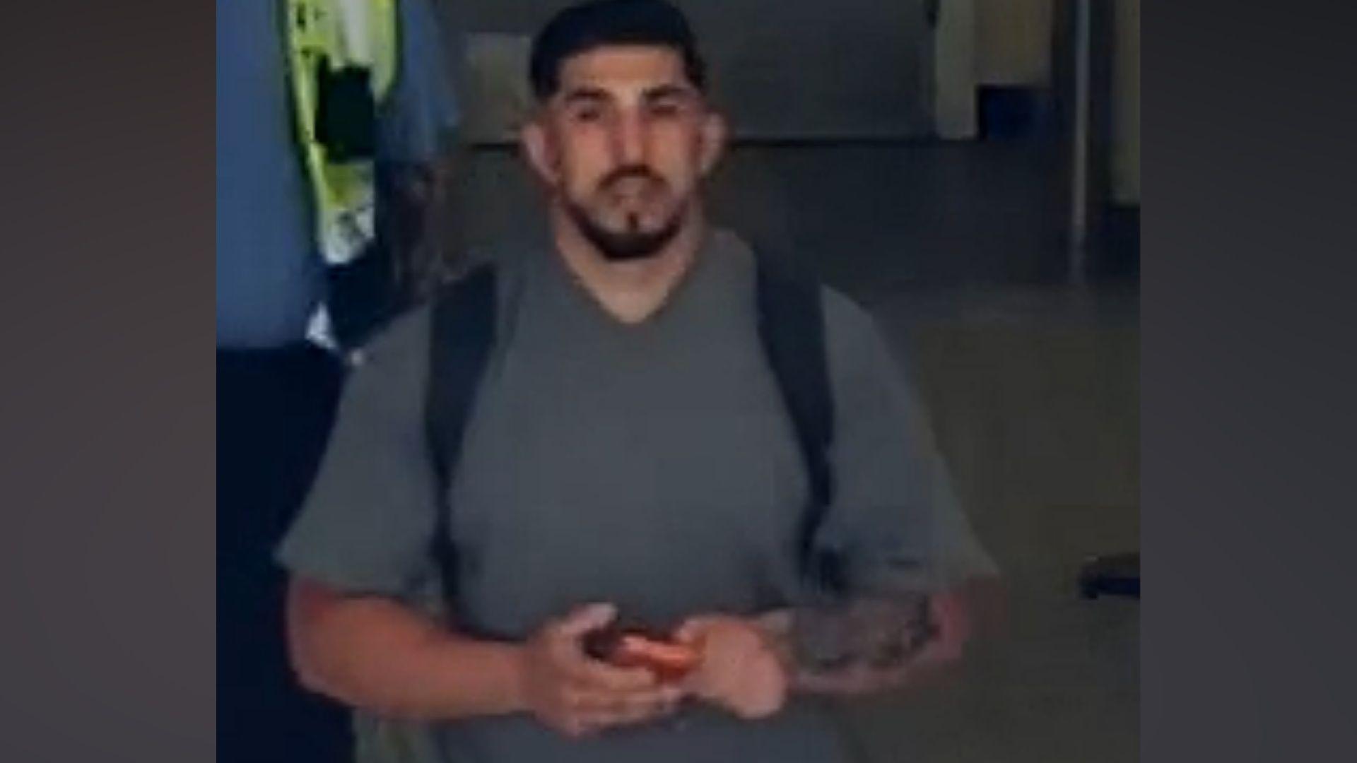 Bus station toilet lewd act report prompts search