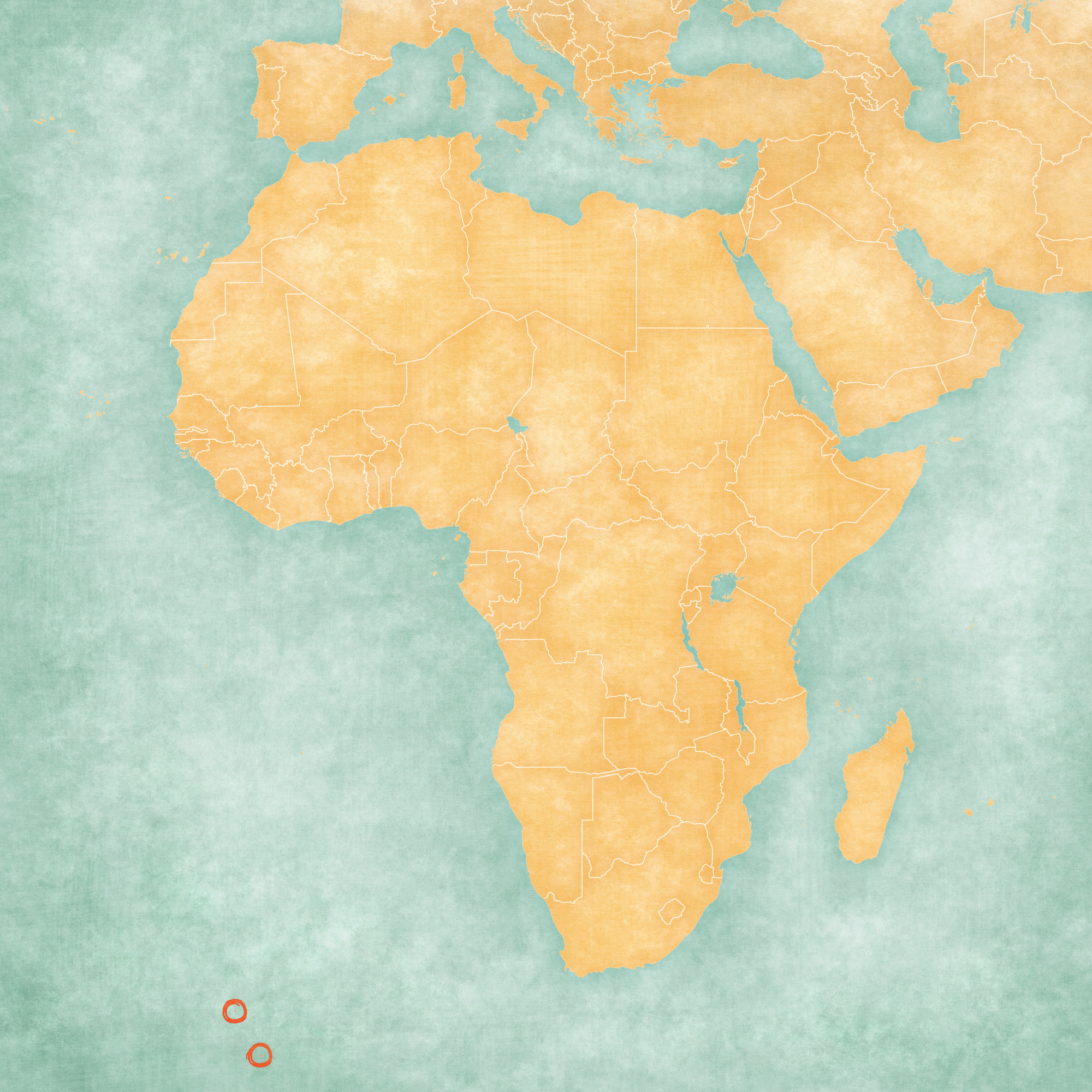 19 places so remote, most maps don’t even bother labeling them