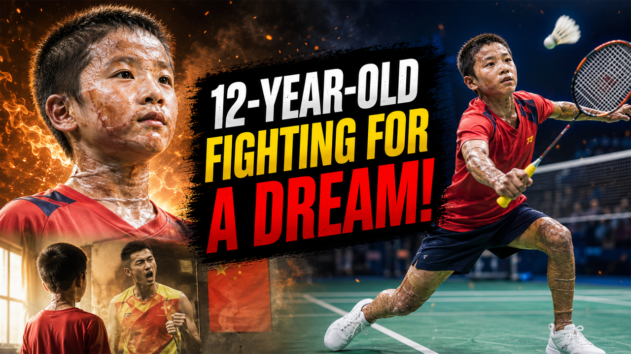 97% burns can’t stop teen’s badminton dream