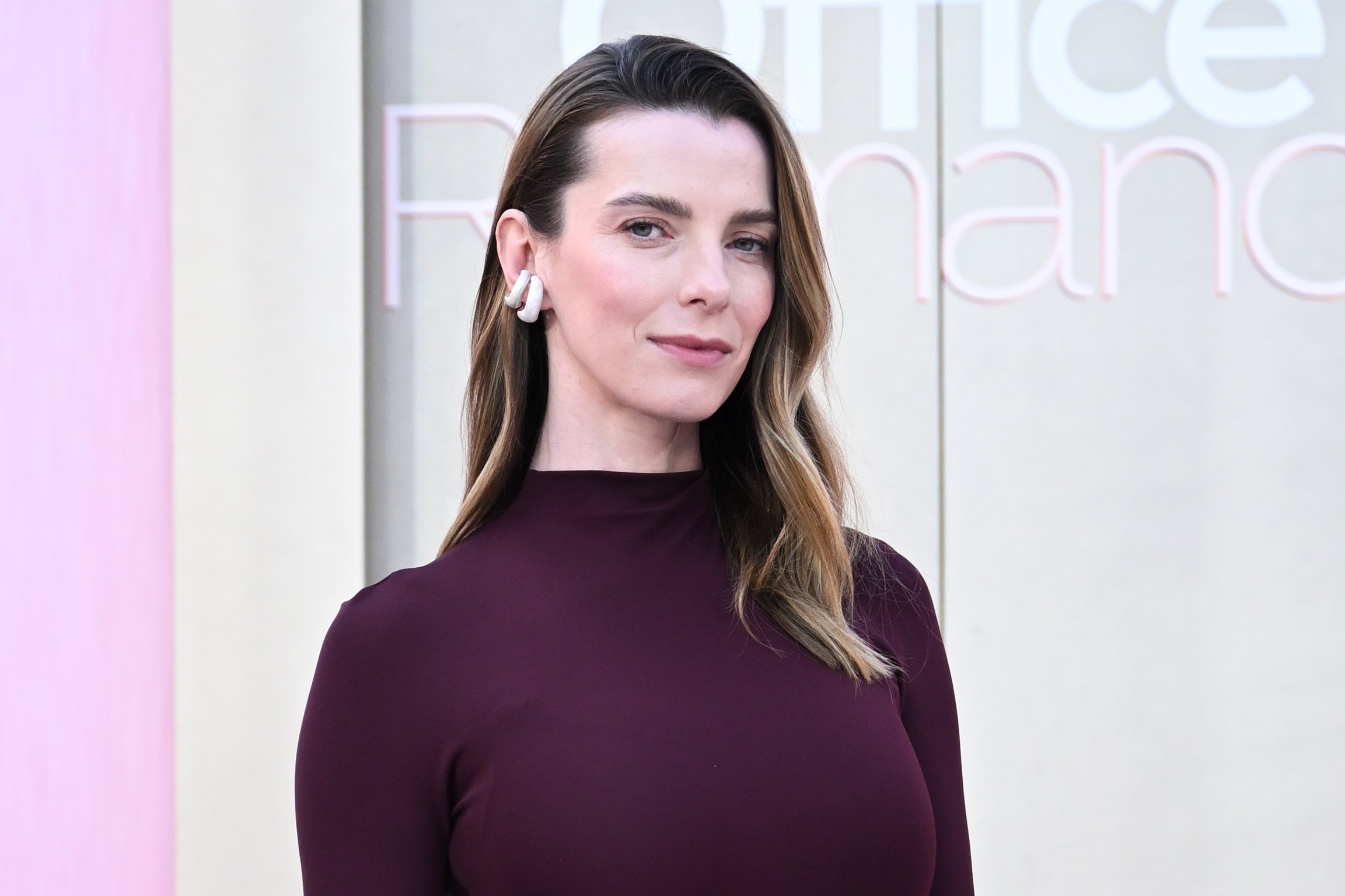 Office romance: Betty Gilpin on using prosthetic vagina for birthing scene