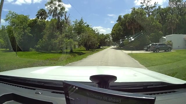 Teen scooter rider hits police vehicle after running stop sign