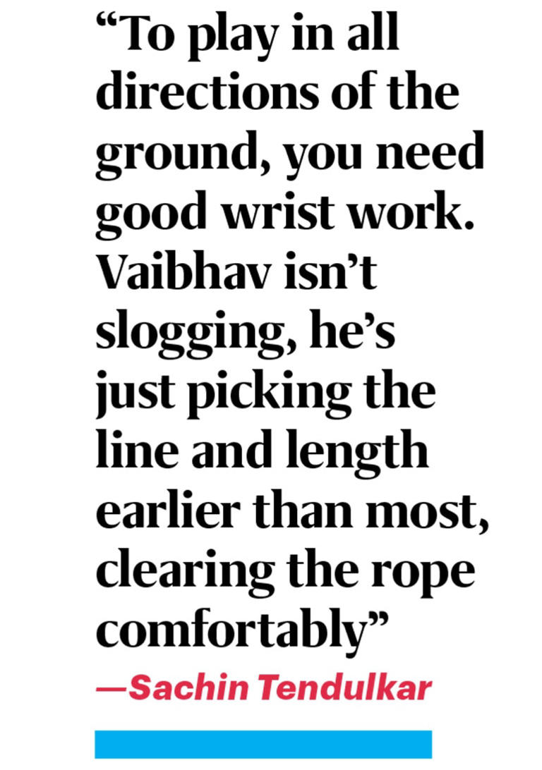 The Baby Boss | Vaibhav Sooryavanshi