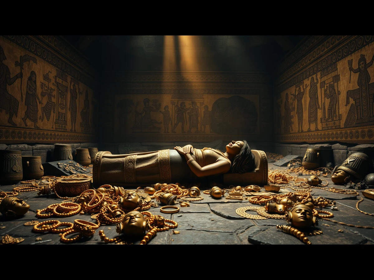In 2013, archaeologists opened an unlooted tomb in Peru and found women ...