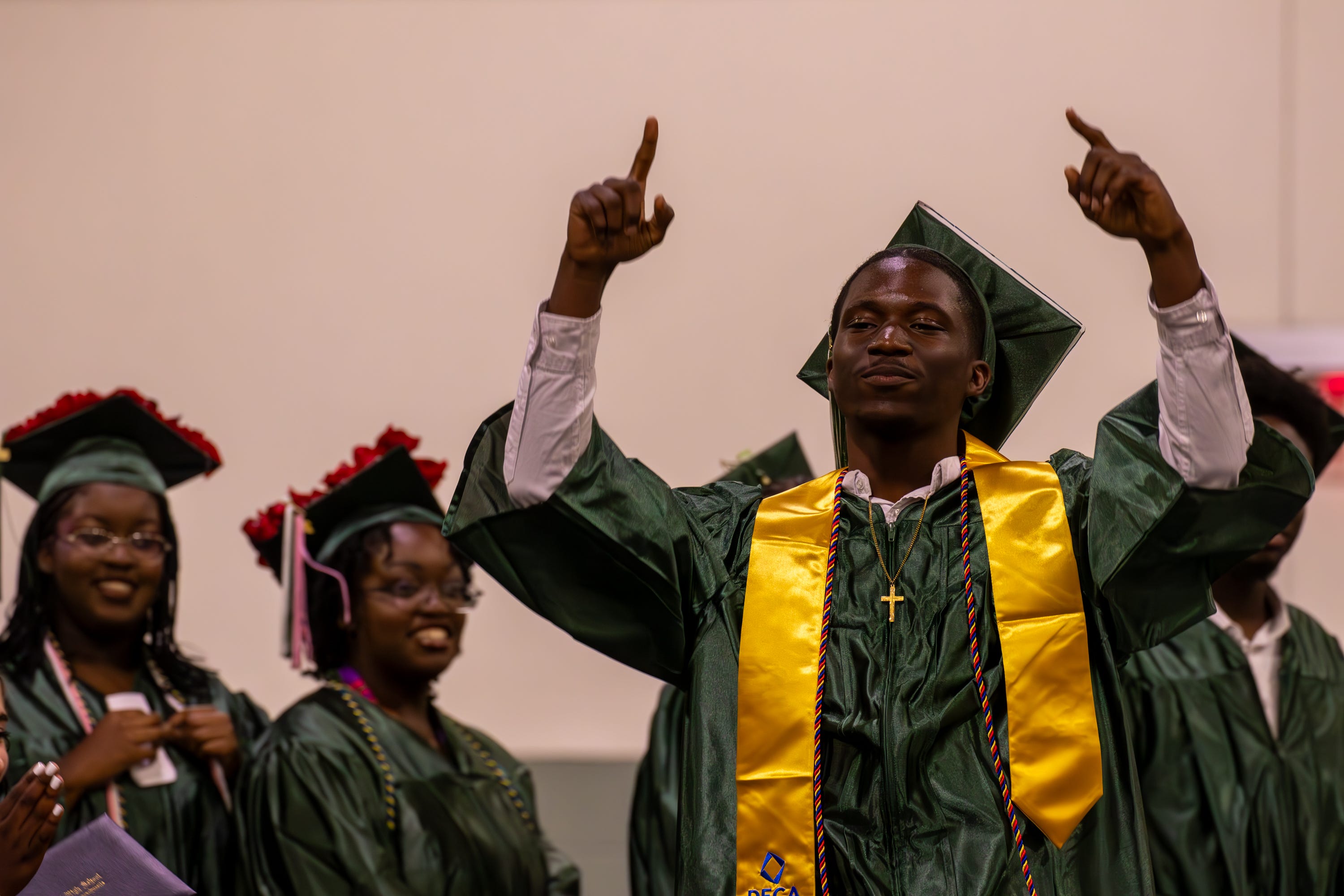 Diploma time at DCU Center for Burncoat High School