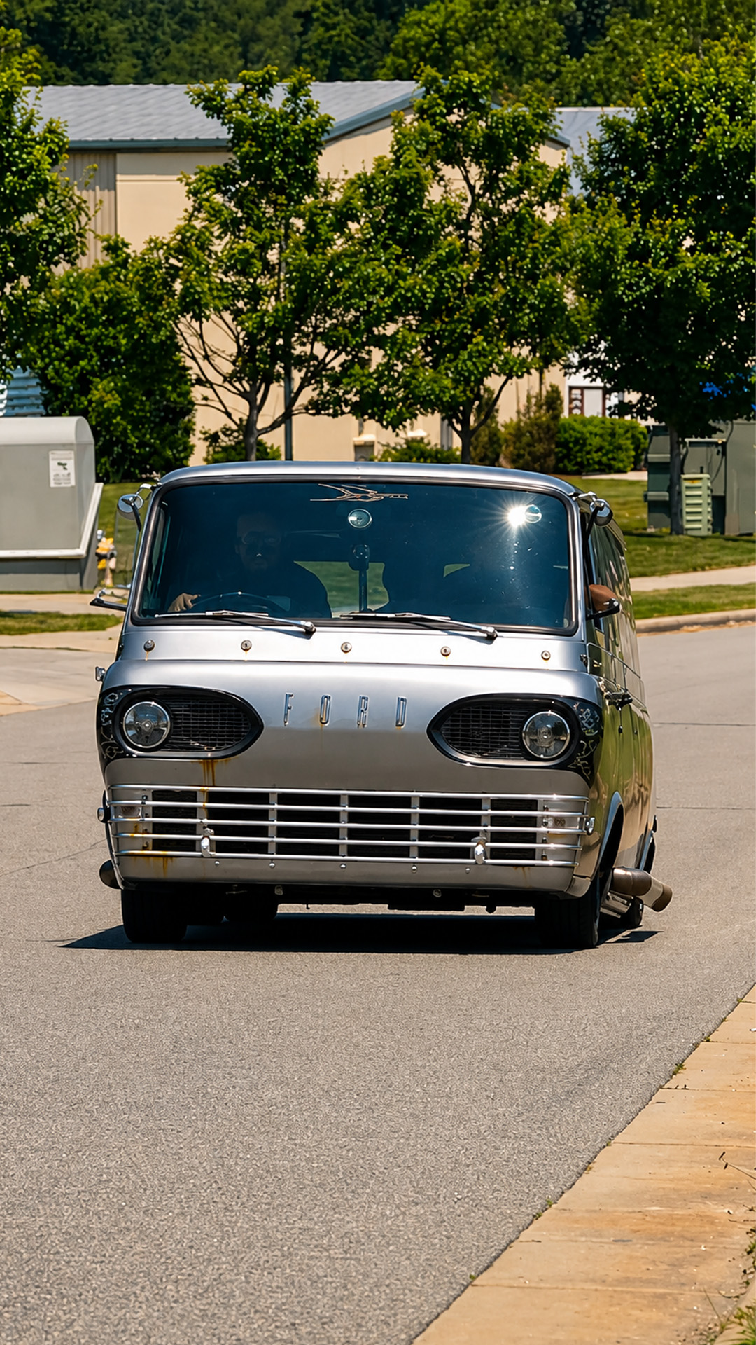 What happens when a supercharged van hits the road?