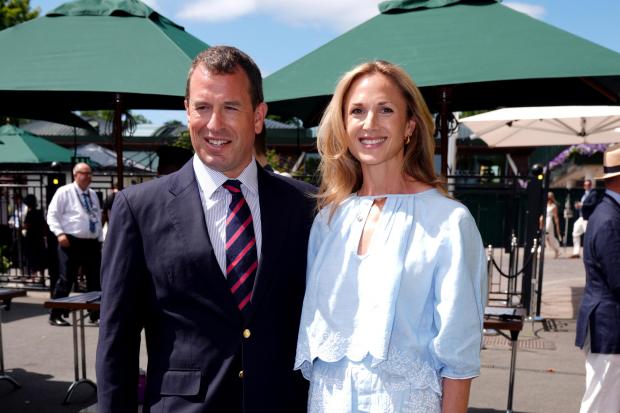Cheers as King and Queen attend wedding of Princess Royal’s son Peter ...