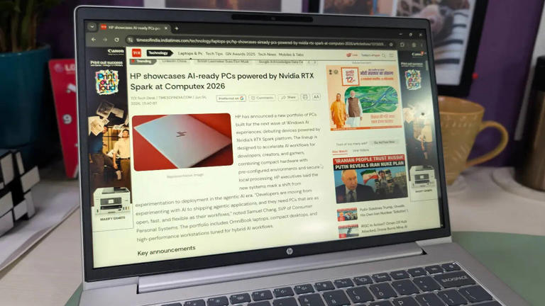 HP ProBook 4 G2I 14-inch review: Solid business laptop that takes AI ...