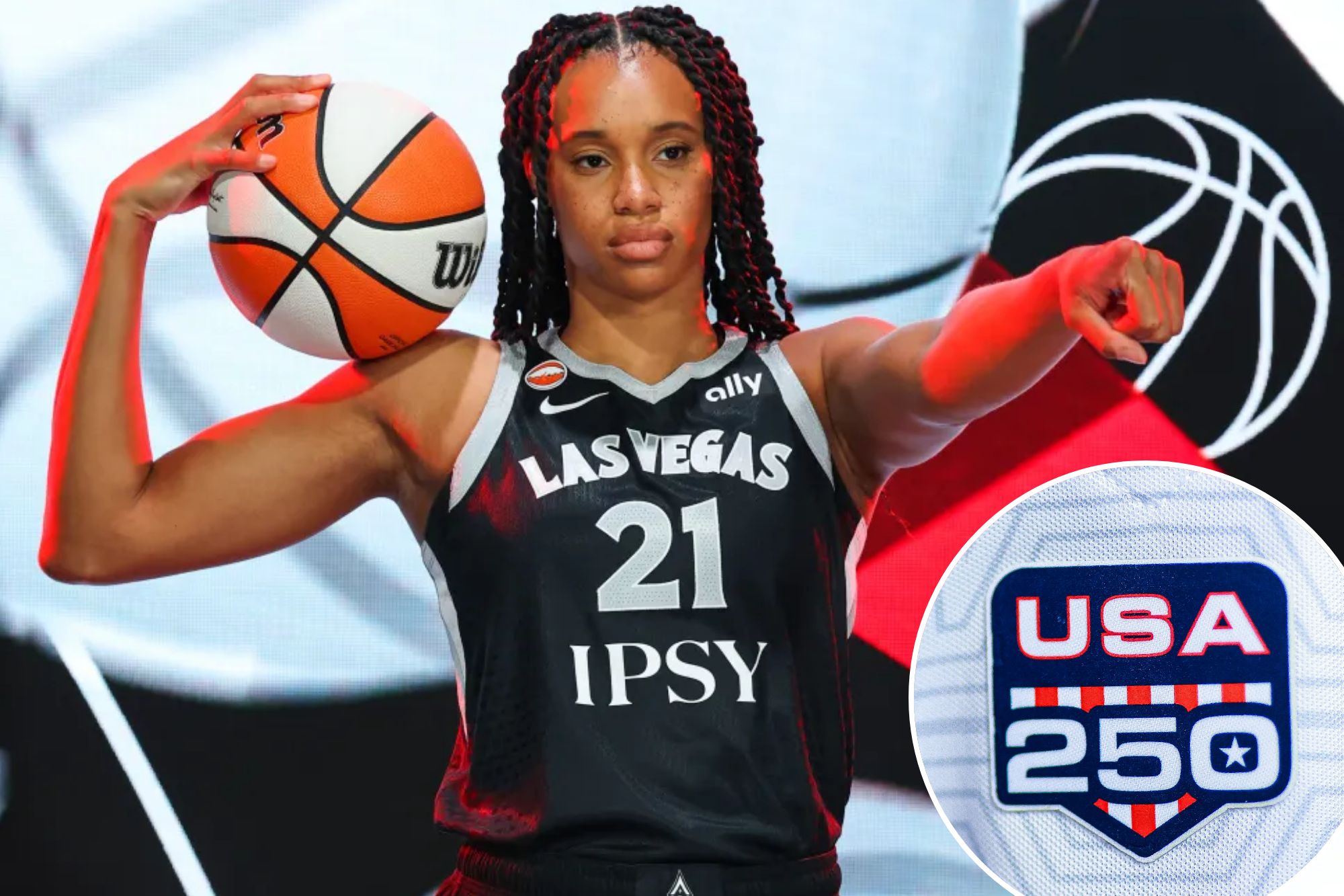 Brianna Turner says WNBA should not wear 'USA 250' patches due to ...