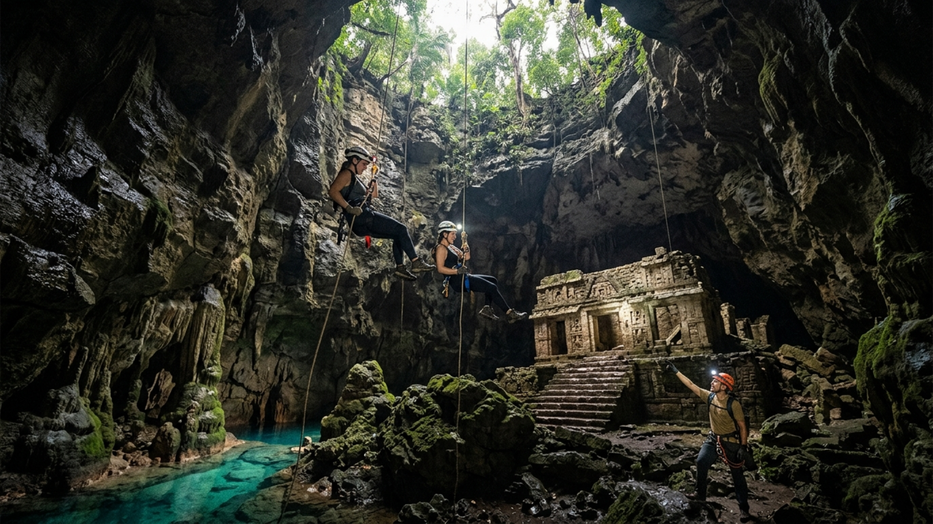 Trapped in a Mayan cave: What hides in the "Xibalba" underworld?