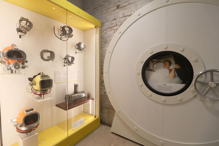 The museum is very, very different delight as the Gosport Diving Museum ...