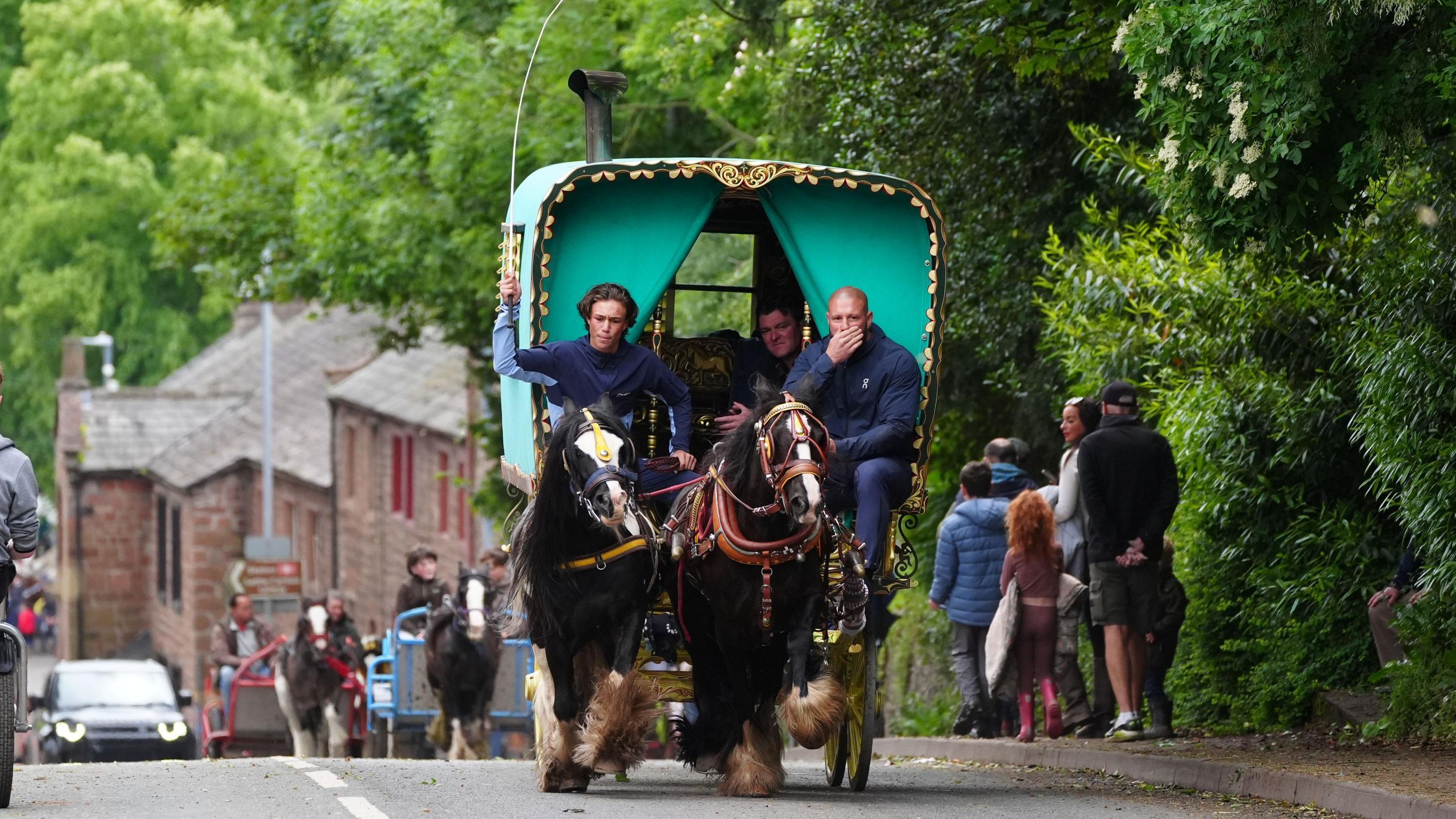 Annual horse fair welcomes colourful carriages