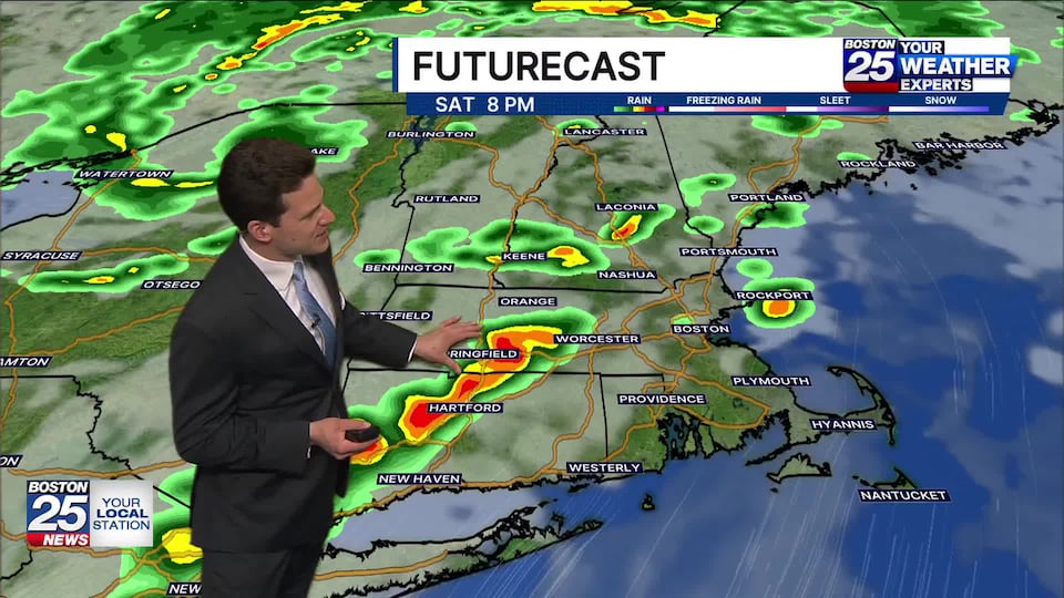 Boston 25 forecast: Saturday morning weather
