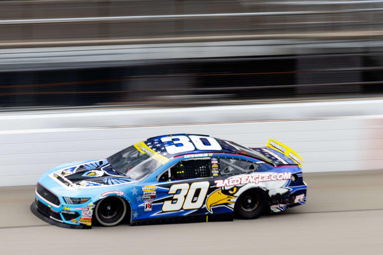 YouTuber grabs a helmet, brings buzz to Michigan NASCAR races