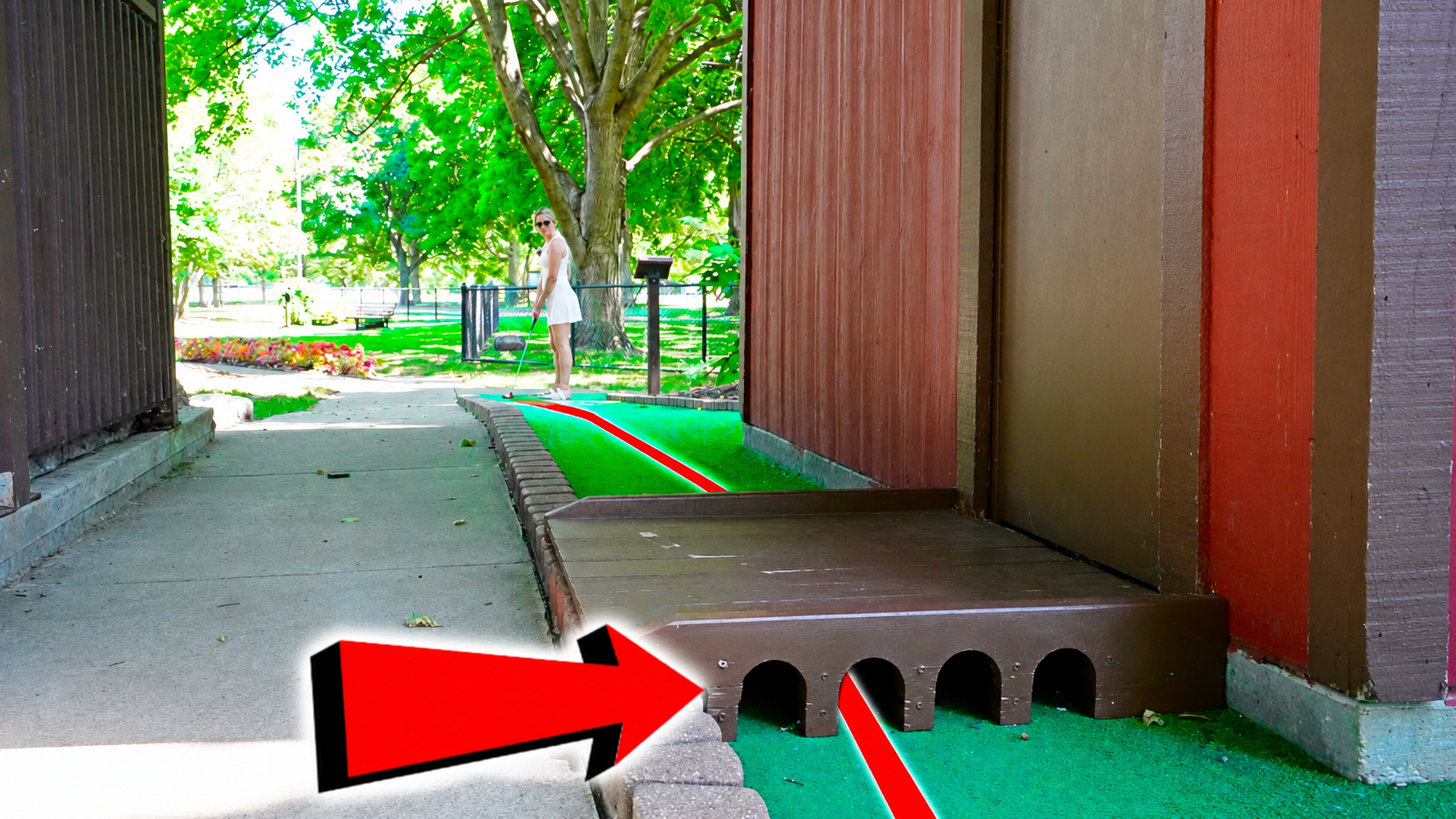 Some of the hardest mini golf obstacles ever!
