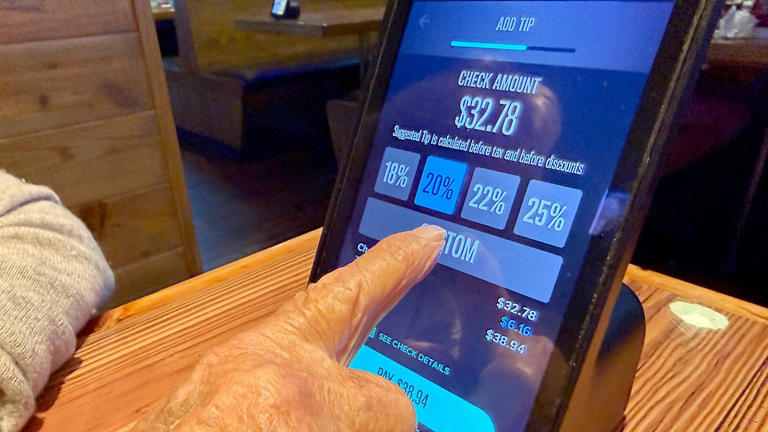 Americans say tipping practices 'have become ridiculous' as digital ...