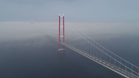 £2bn suspension bridge that's world's longest - connects 2 continents ...
