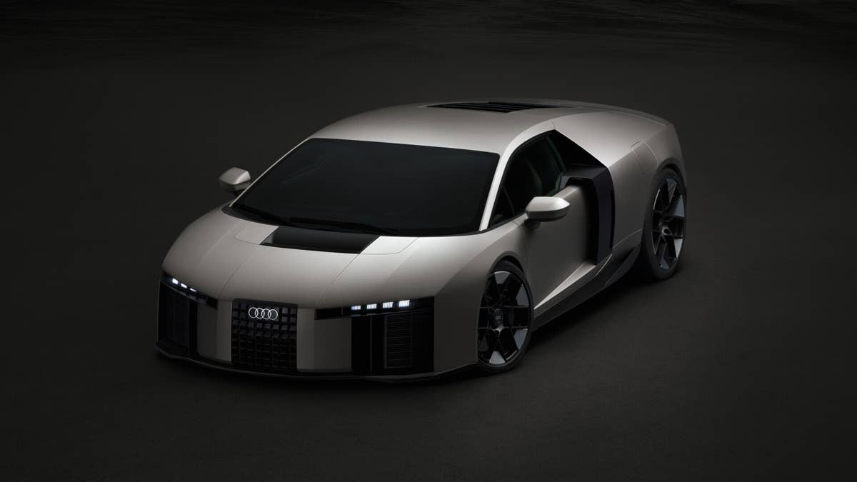 Audi's new mid-engine supercar makes more power than the original ...