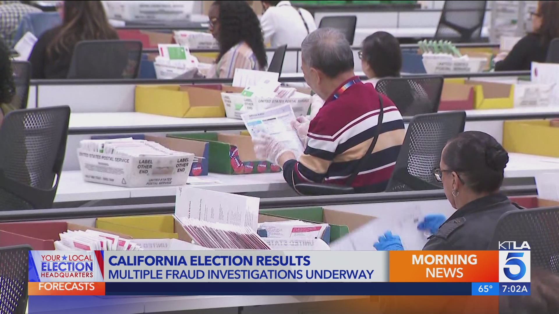 Millions of ballots still being counted amid claims of election fraud ...