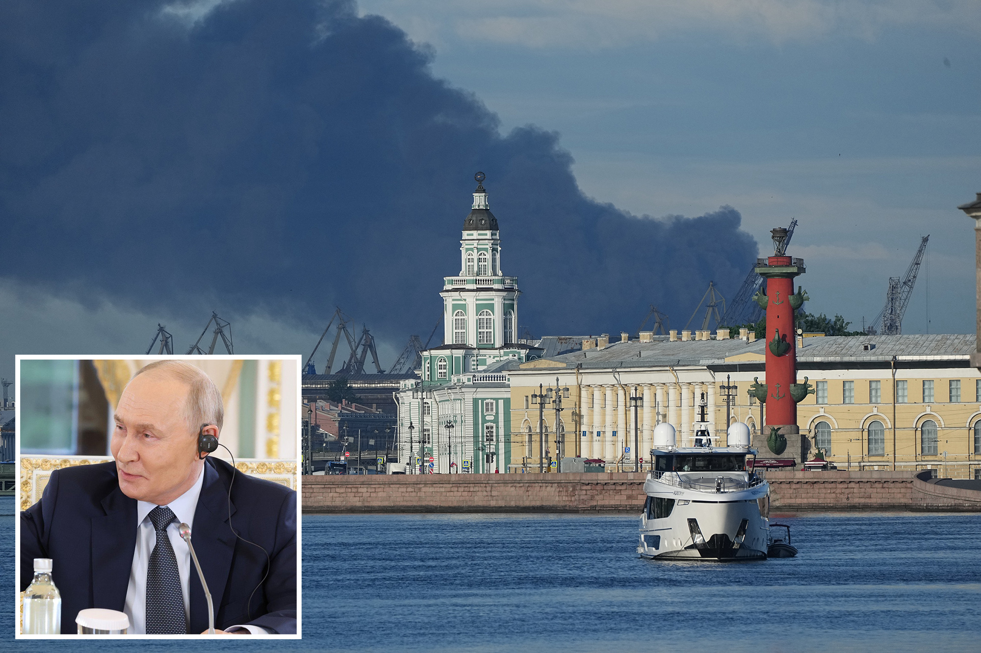 Ukraine drone attack targets St. Petersburg again after Putin rejects ...
