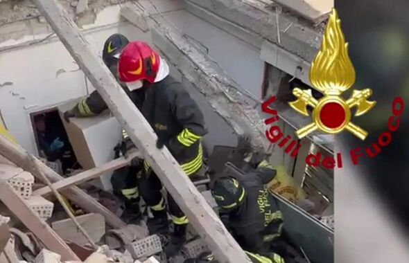 Desperate search launched as building collapses after horror blast - at ...