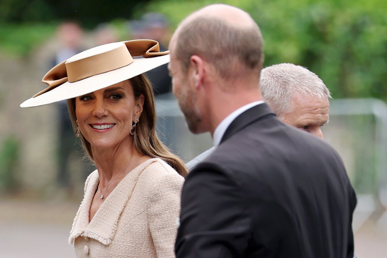 Kate Middleton and Prince William attend cousin Peter Phillips' royal ...