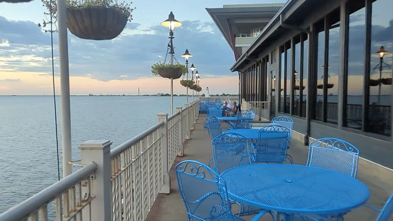 This breezy waterfront bistro in Oklahoma makes a dinner date feel like ...