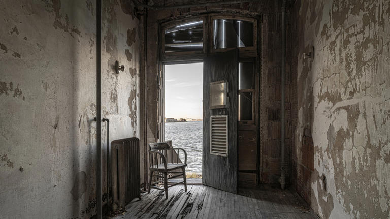 This abandoned East Coast island with a once-thriving hospital is now a ...