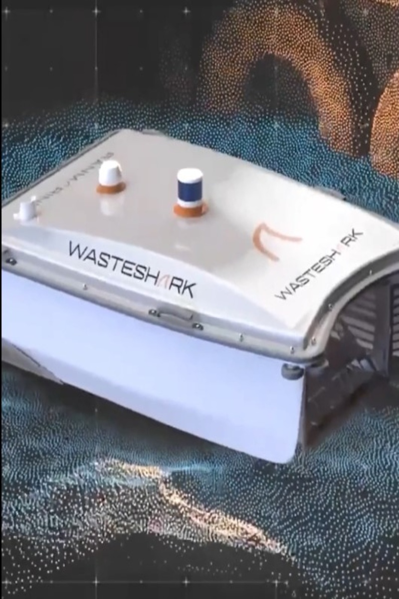 The WasteShark, a small robot making a big impact on ocean cleanup
