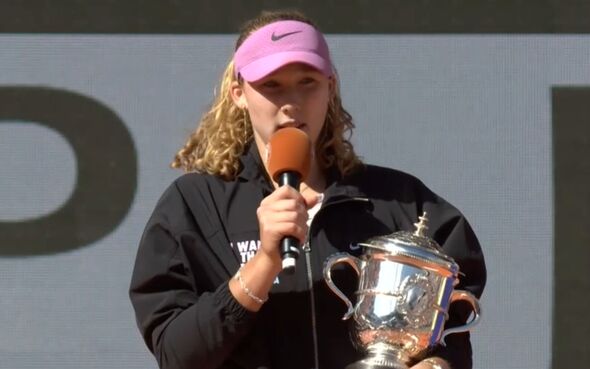 Mirra Andreeva calls out former French Open champion immediately after ...