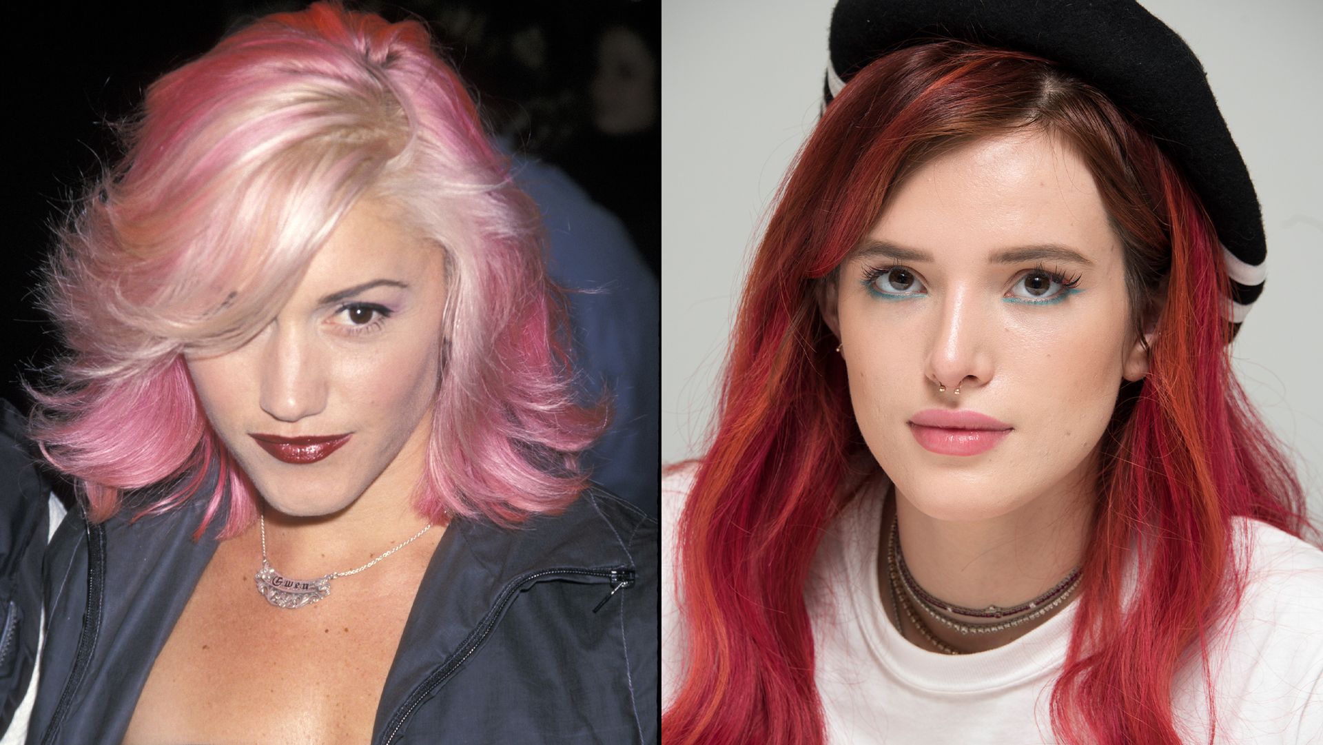 Celebrities wearing the full spectrum of pink hair colors