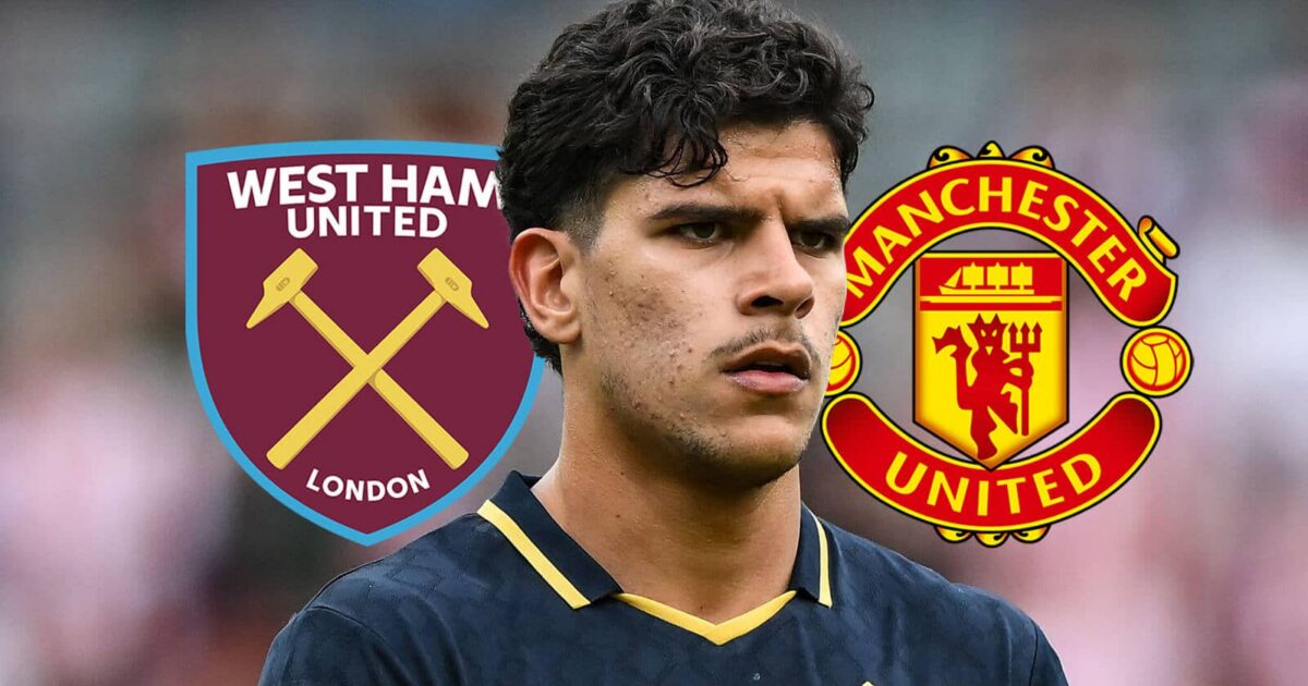 West Ham react to rumours Man Utd want to sign Mateus Fernandes