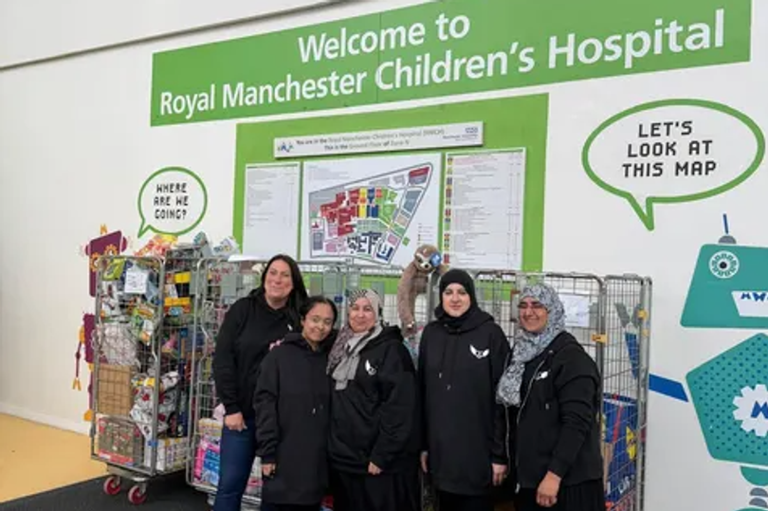 The Rochdale mum who delivered hundreds of toys to sick children in ...