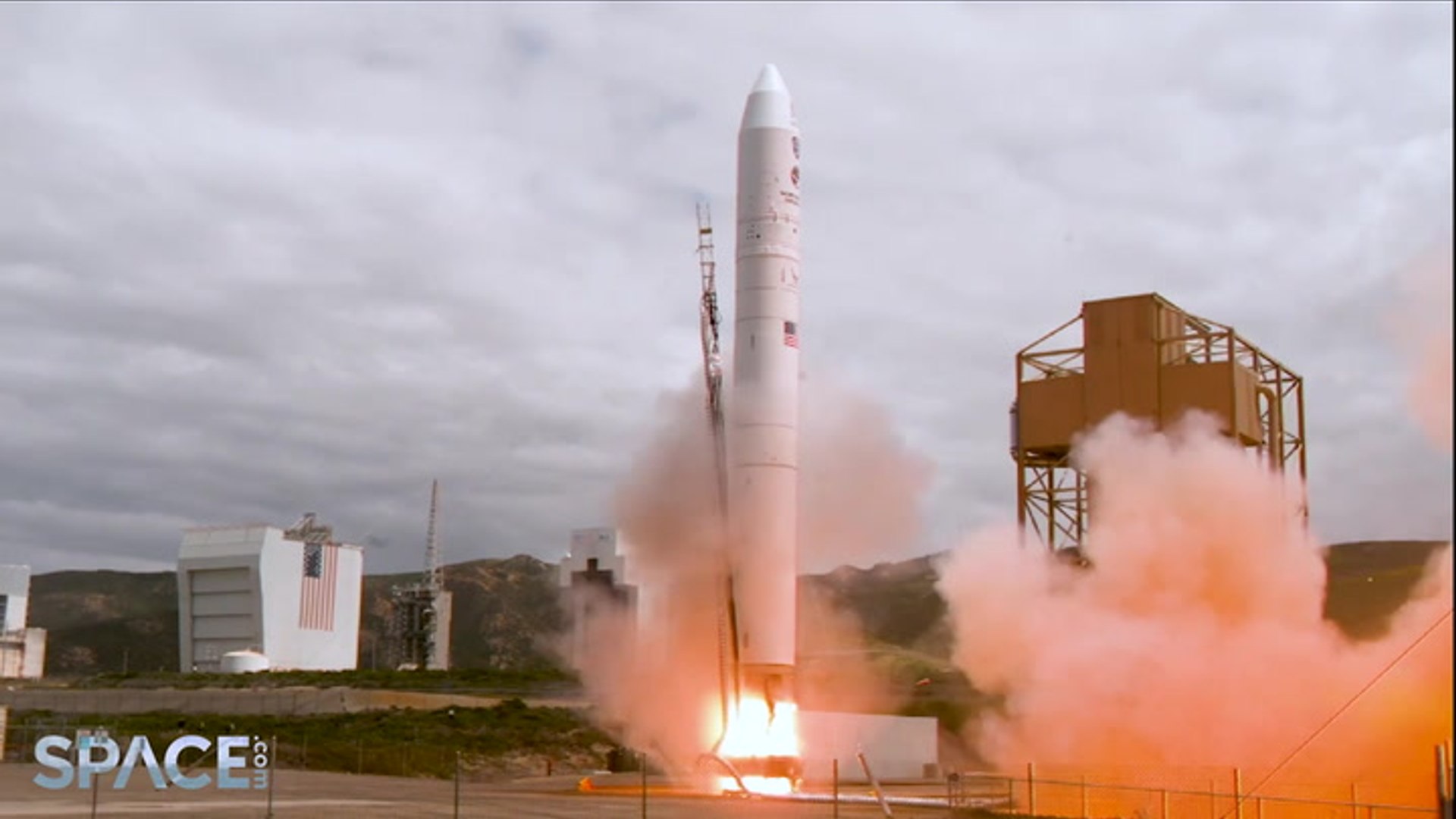 Repurposed ICBM launched secret US spy satellites from California