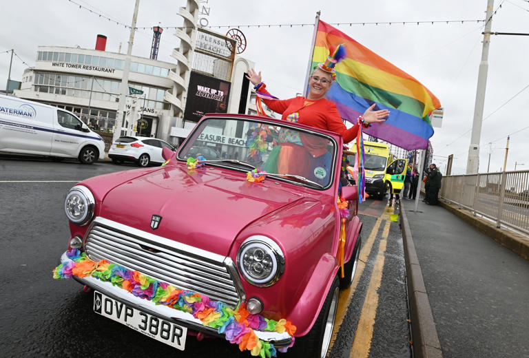 18 colourful pictures from Blackpool Pride’s 20th anniversary parade