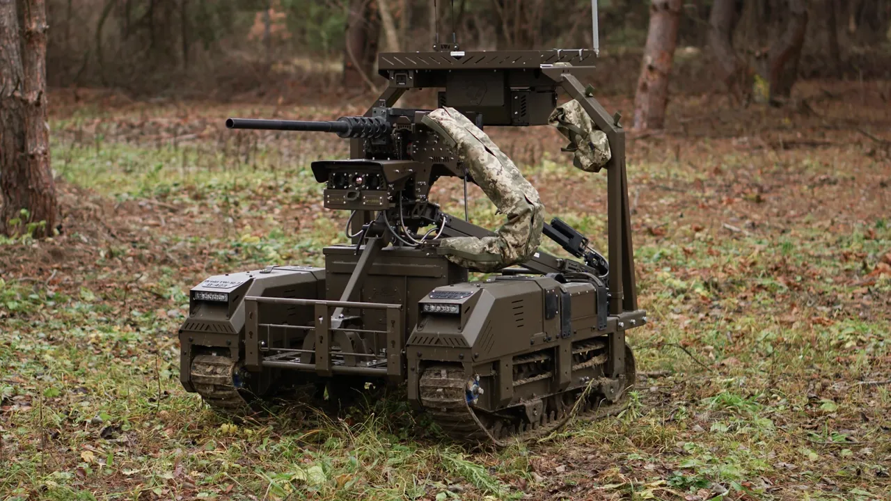 The Droid TW 12.7 robot held a defensive position for 45 days in Ukraine
