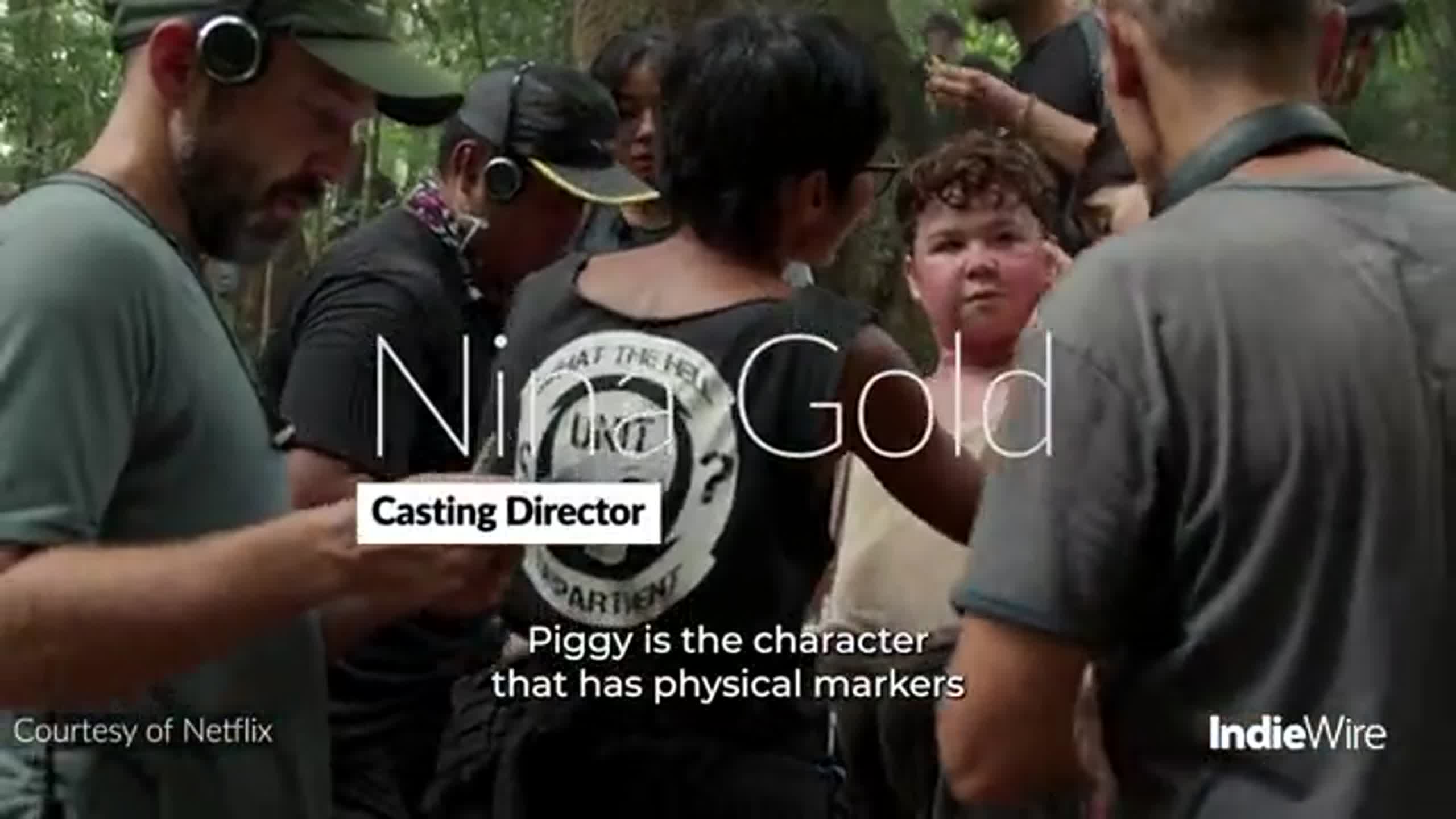 Craft consideration - Lord of the Flies - casting - Nina Gold