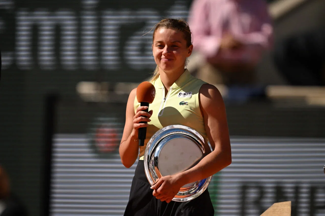 « Jeg ga alt, beklager »: Maja Chwalińska rørt etter Roland-Garros-finalen