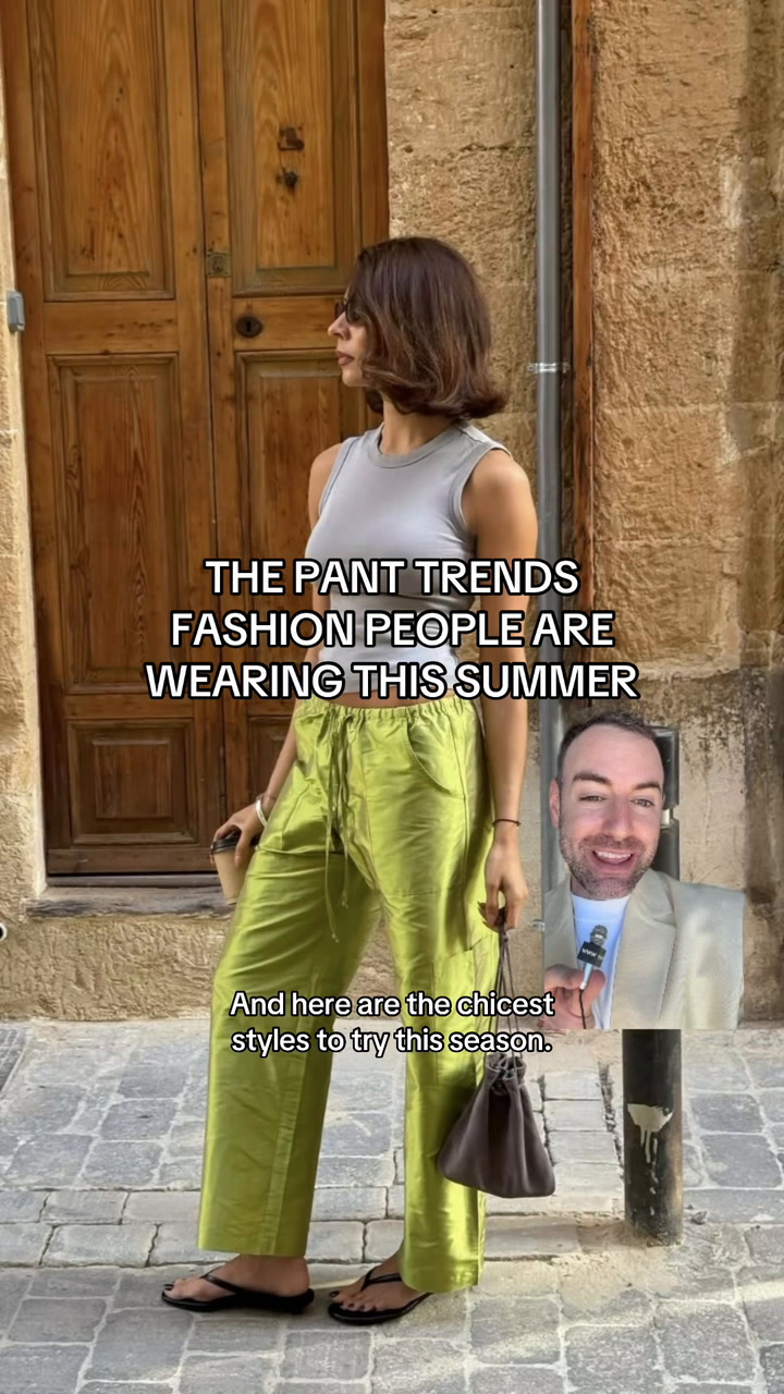 The pant trends fashion people are wearing this summer