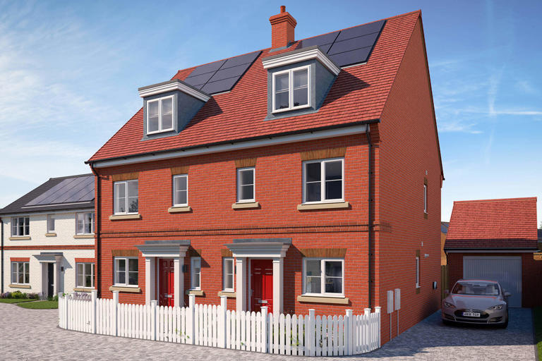 Ashberry Homes unveils images of its first properties at Boorley Gardens