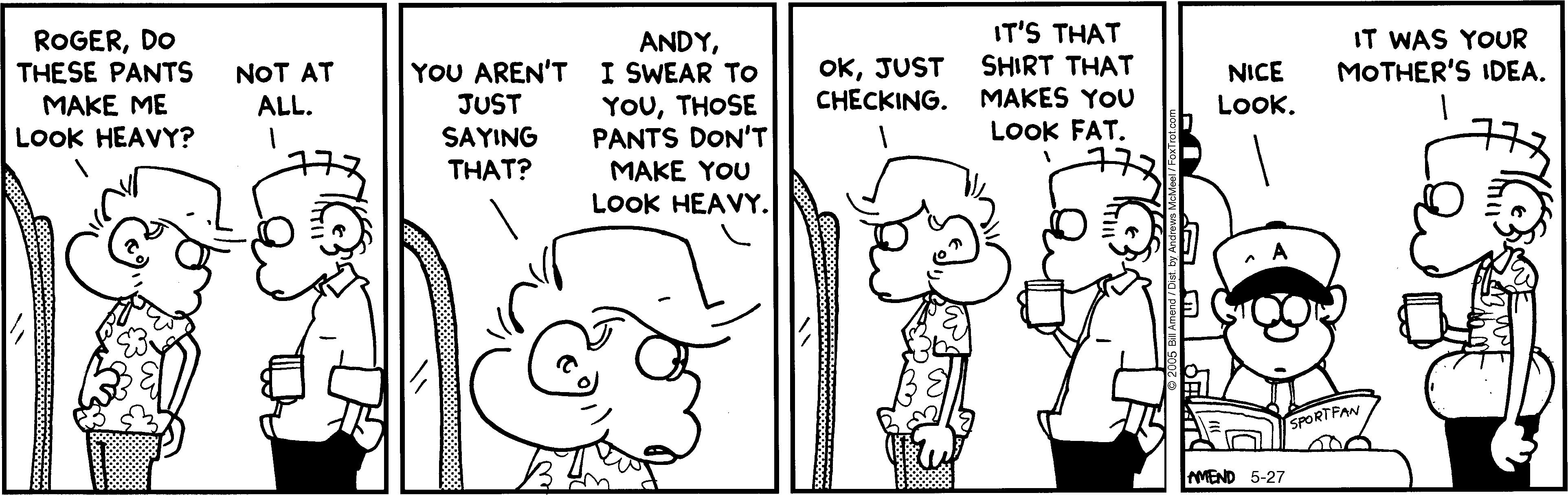 FoxTrot by Bill Amend