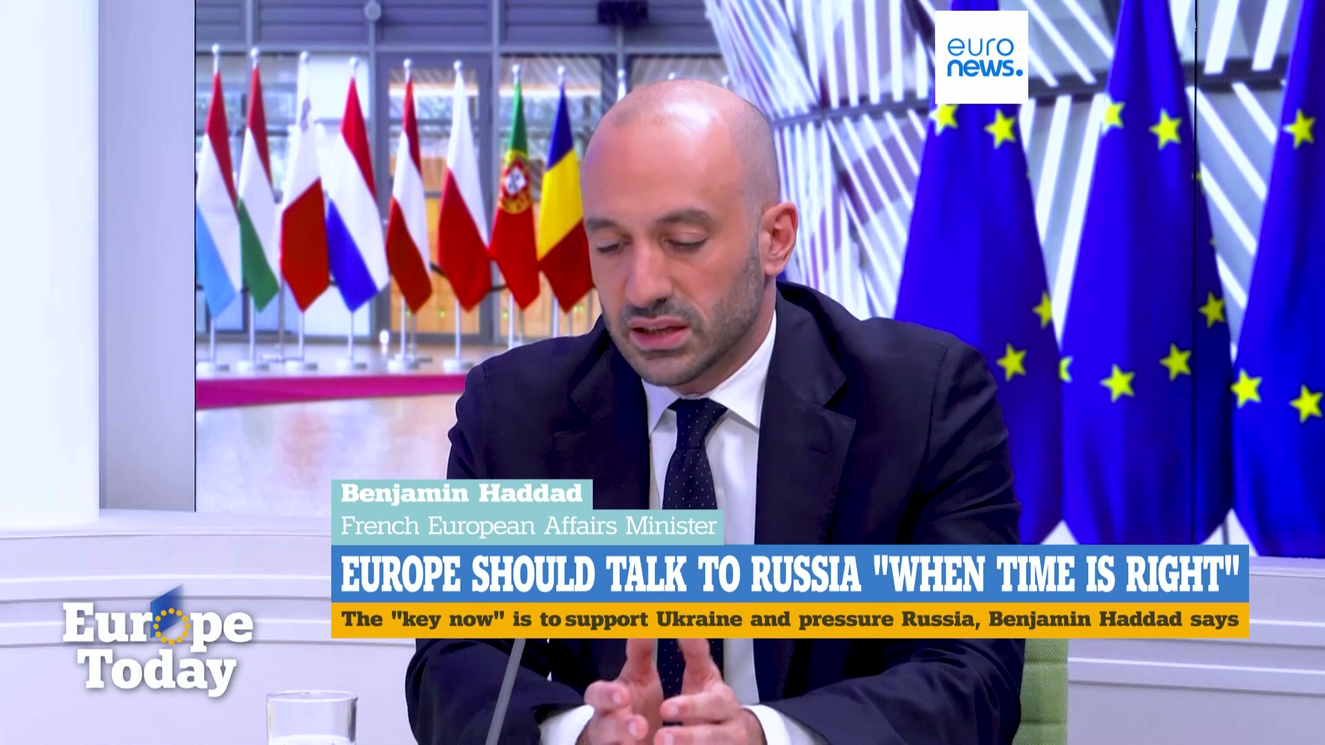 Europe should prepare to talk to Russia but 'priority' is supporting ...