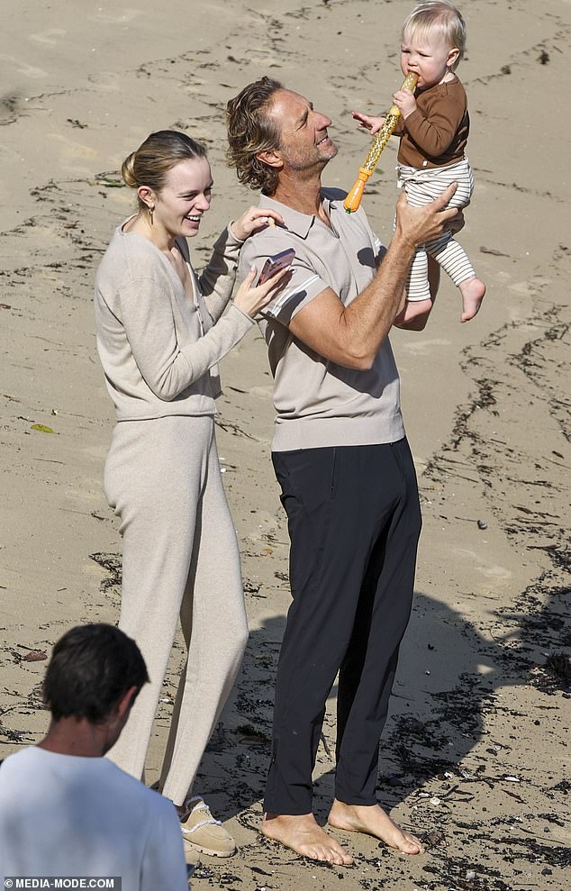 Justin Hemmes shares rare PDA with model girlfriend Madeline Holtznagel ...