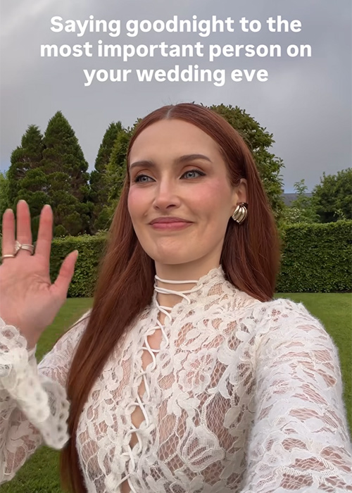 Welly wearing Roz Purcell shares stunning snaps from her 'second ...