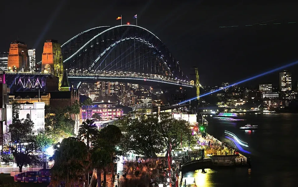 Vivid Sydney cancels drone shows after 89 crash into harbour