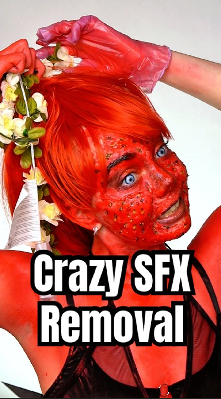 Craziest SFX removal of this month let’s destroy Strawberrita or my shower