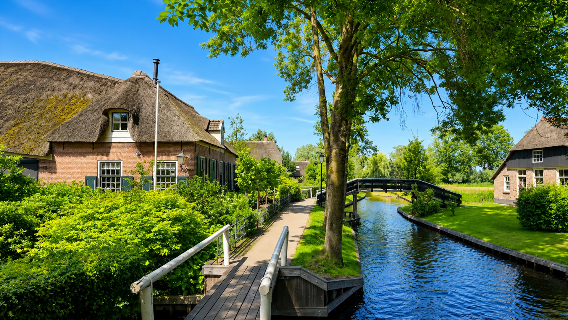 Hast du Giethoorn schon mal so gesehen?