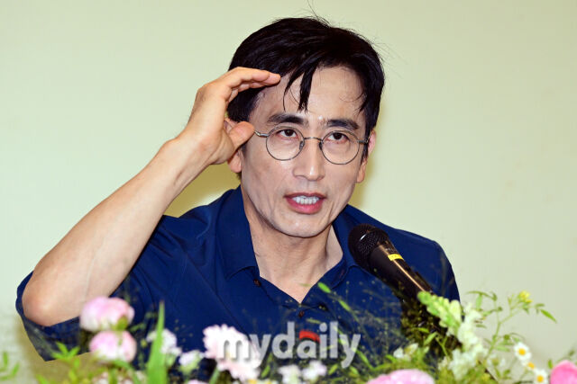 [MD포토] 차인표 어느덧 다섯 번째 장편소설