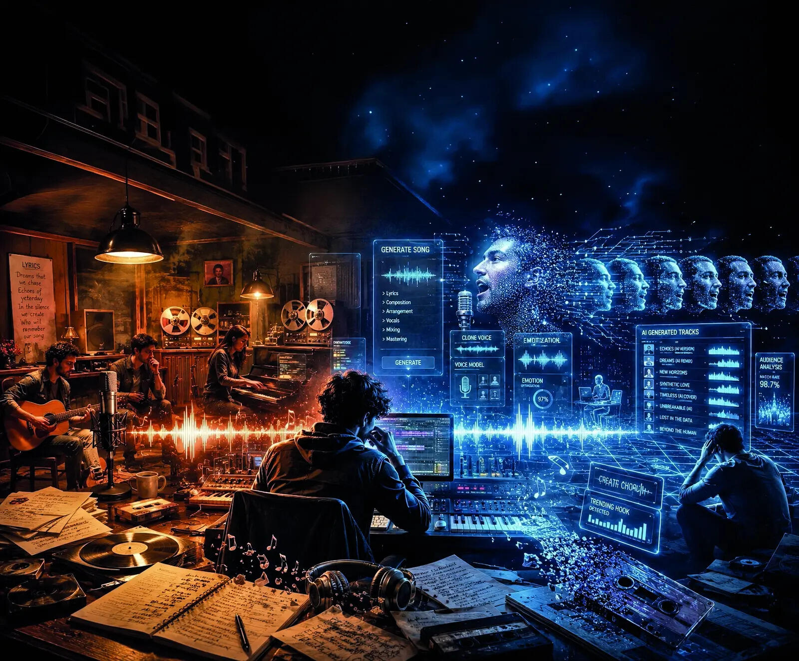 One prompt, one song: Is AI redefining the music industry forever?