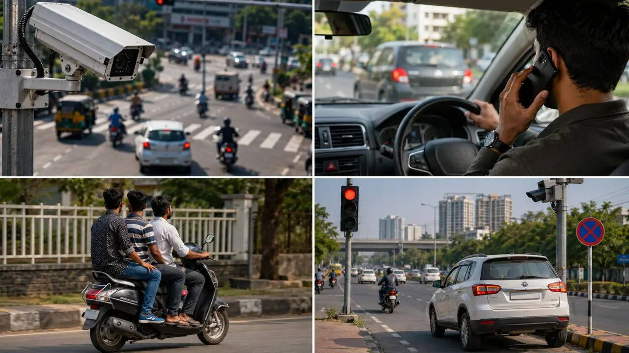 Getting challans frequently? These traffic mistakes AI cameras are catching